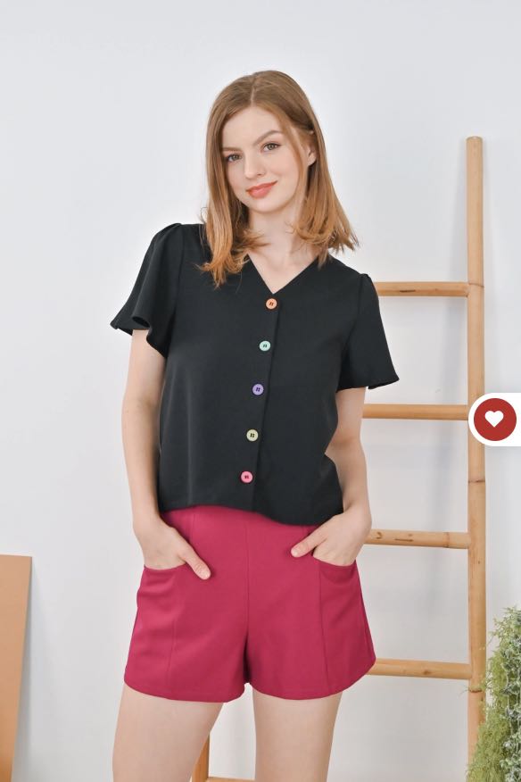 All Would Envy Alyson Top in Black, Women's Fashion, Tops, Blouses on ...