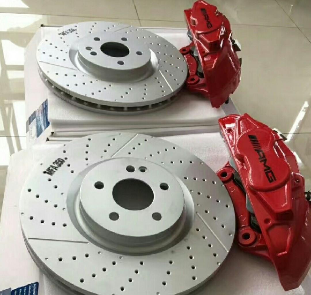 AMG A45/CLA Genuine Brakes NEW, Car Accessories, Accessories on Carousell