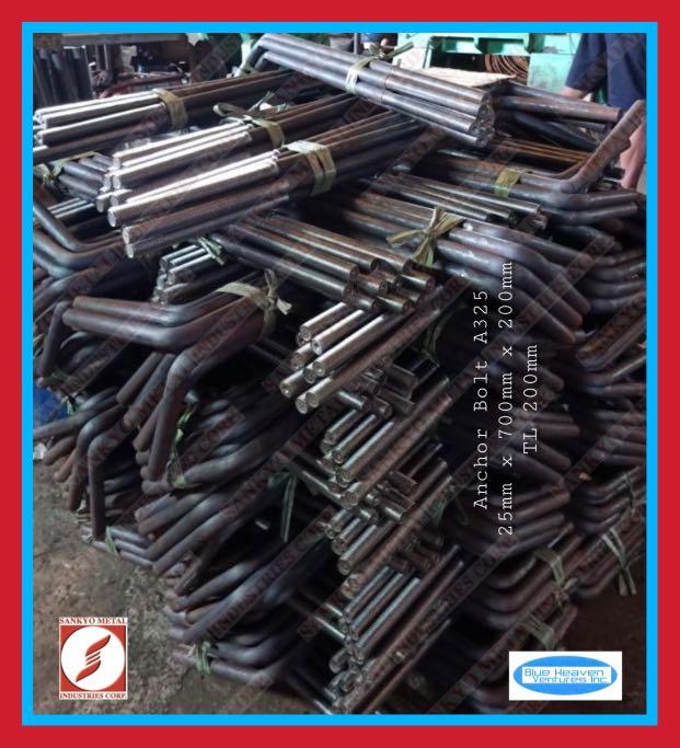 Anchor bolt A325 4140 High tensile, Commercial & Industrial ...