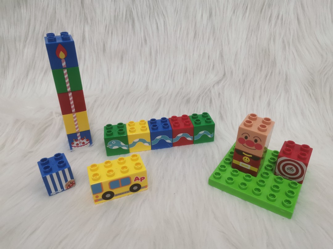 Anpanman Birthday Cake Labo Blocks, Babies & Kids, Infant Playtime on ...