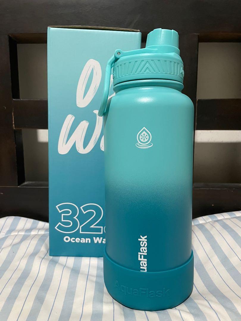 AquaFlask Dream Collection (Ocean Waves) 32 oz, Furniture & Home Living, Kitchenware & Tableware ...