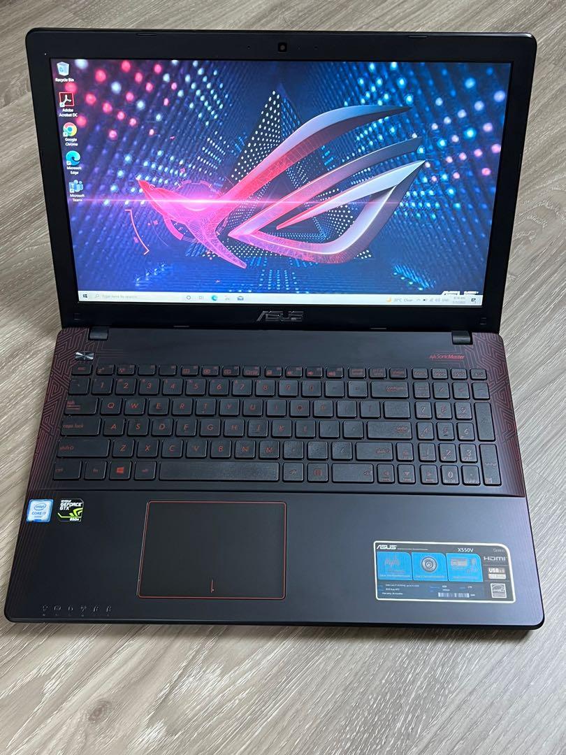 Asus Gaming Laptop X550VX /i7-6700HQ/ 16GB RAM/ 512GB SSD/ NVIDIA ...
