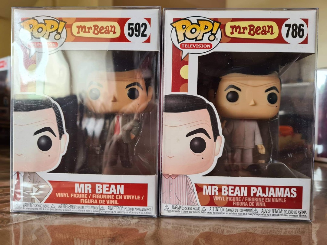 Authentic Funko Pop Mr Bean Set, Hobbies & Toys, Toys & Games on Carousell