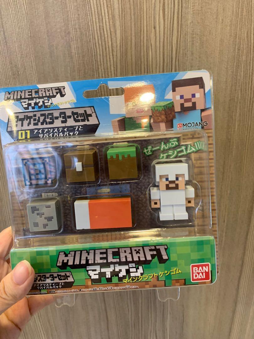 Bandai minecraft, 興趣及遊戲, 玩具 & 遊戲類 - Carousell