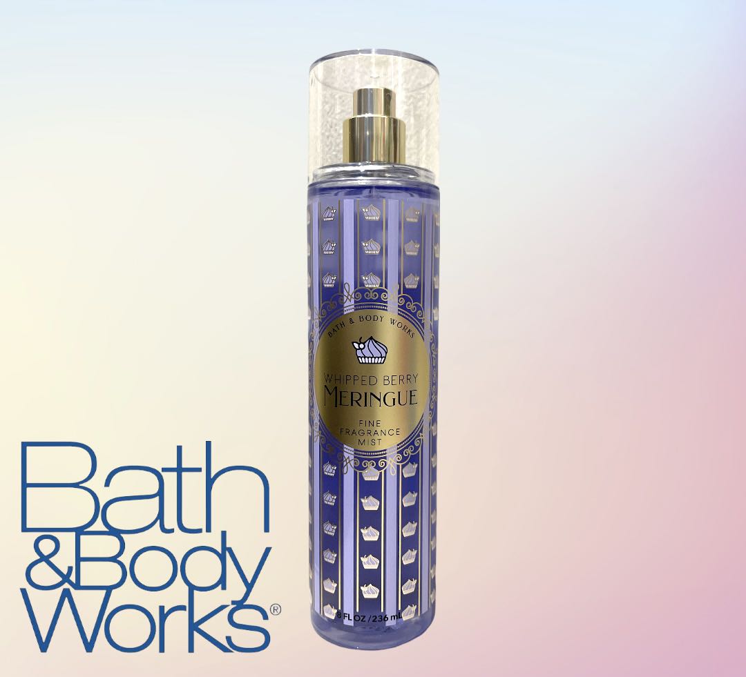 BATH & BODY WORKS WHIPPED BERRY MERINGUE FINE FRAGRANCE MIST 8 fl oz ...