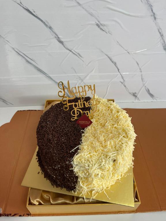 Birthday Cake Premium Large 9 " Lapis Surabaya Cheese Choco / Bolu Keju ...
