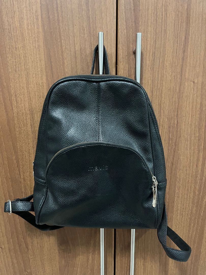 Black Mavis Bag, Women's Fashion, Bags & Wallets, Backpacks on Carousell