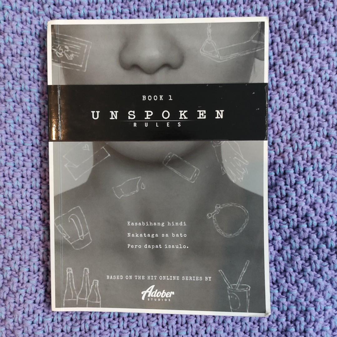 Book 1 Unspoken Rules, Hobbies & Toys, Books & Magazines, Fiction & Non ...