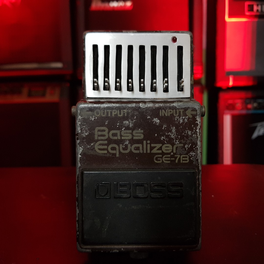 Boss Bass Equalizer GE-7B (MIJ), Hobbies & Toys, Music & Media, Musical ...