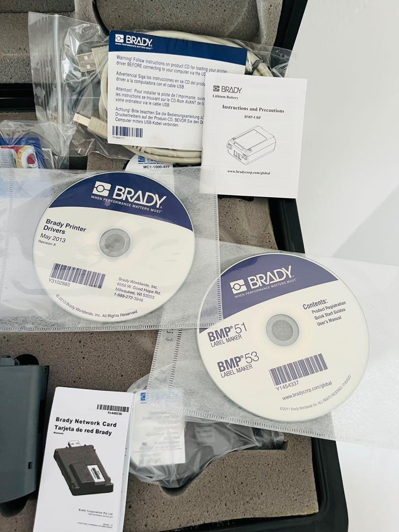 Brady BMP 51 Handheld Label Printer, Computers & Tech, Printers ...