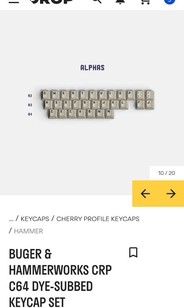 C64 crp hammerworks keycaps, Computers & Tech, Parts & Accessories ...
