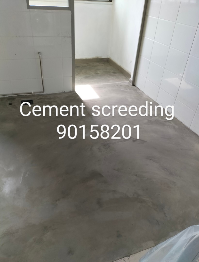 Cement screeding, plastering, selfleveling, Home Services, Renovations ...