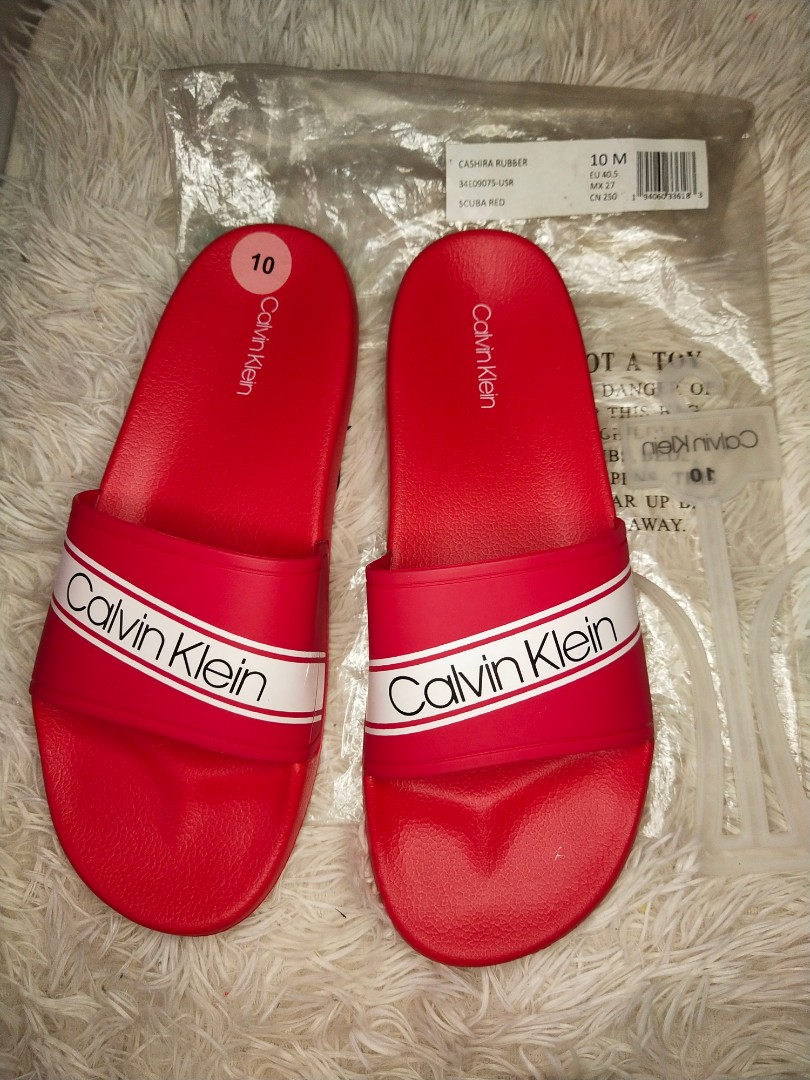 CK ORIGINAL SALE, Men's Fashion, Footwear, Slippers & Slides on Carousell