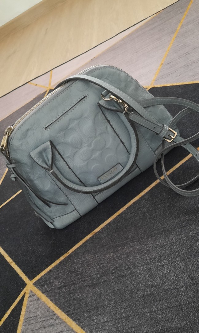 Coach Alma Dual Handle Sling Handbag, Luxury, Bags & Wallets on Carousell