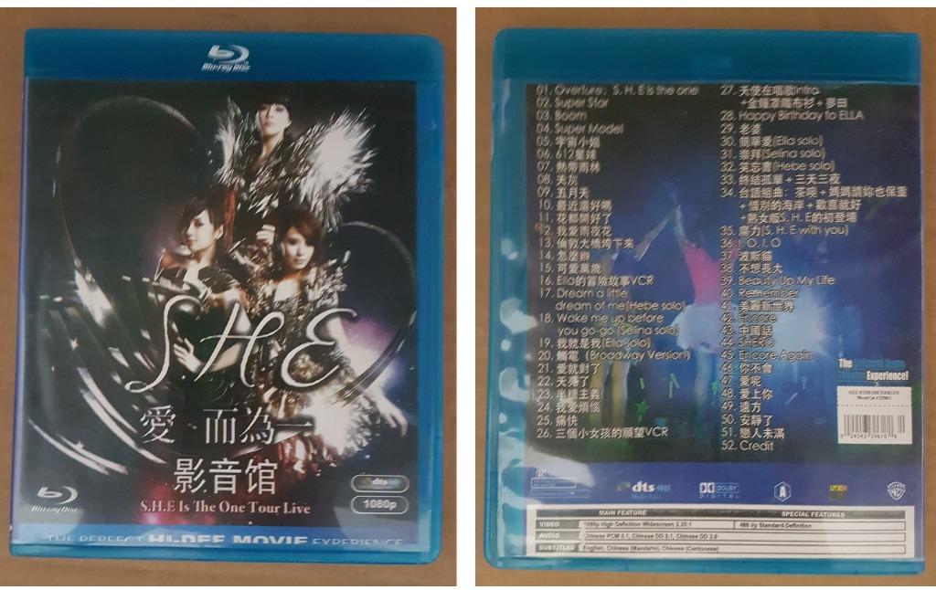 Collection of 8 Discs, Blue Ray, DVD, VCD, CD of Hong Kong Singers, Taiwanese Songbirds, Teresa ...