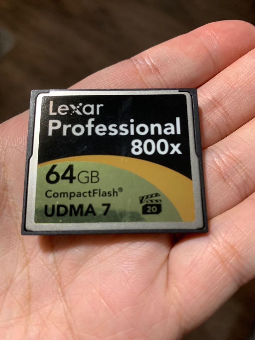CompactFlash memory cards 64GB, Photography, Photography Accessories ...