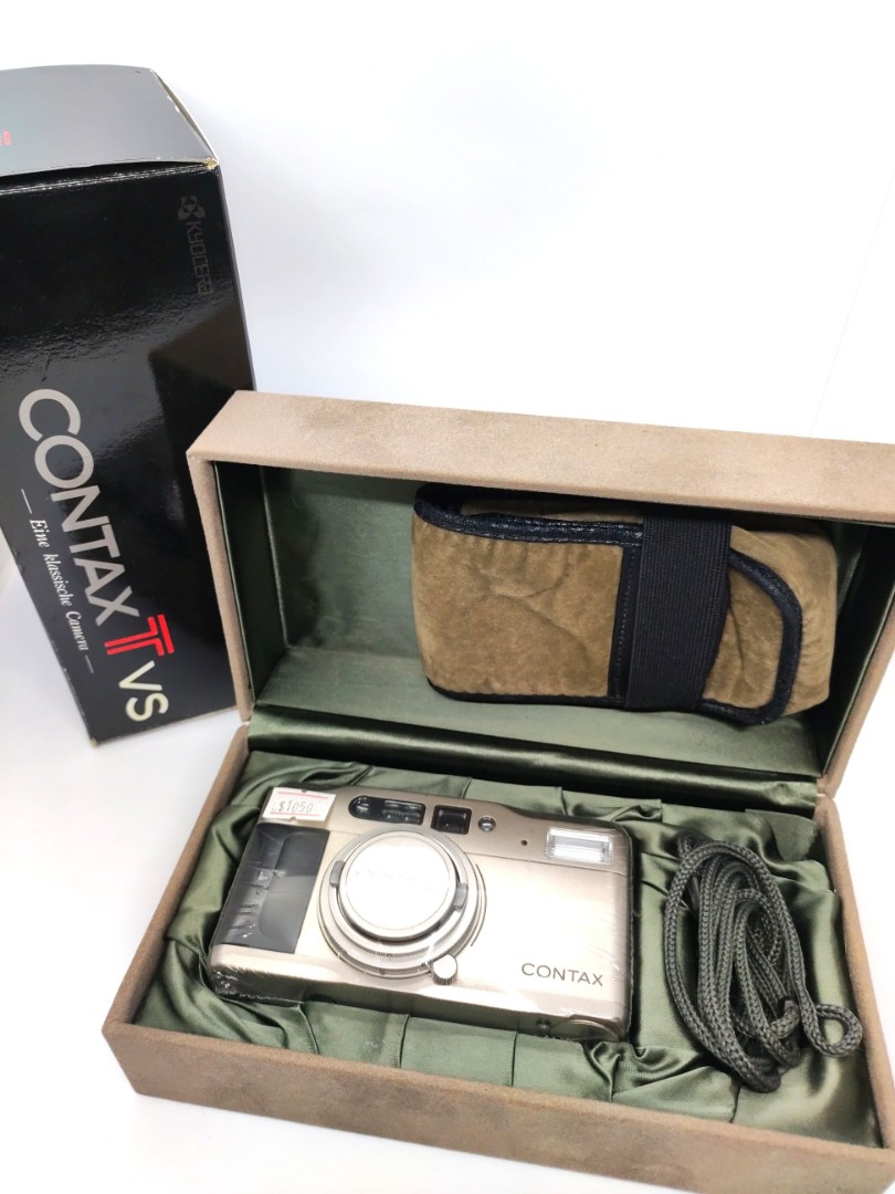 Contax TVS in collector condition, Photography, Cameras on Carousell