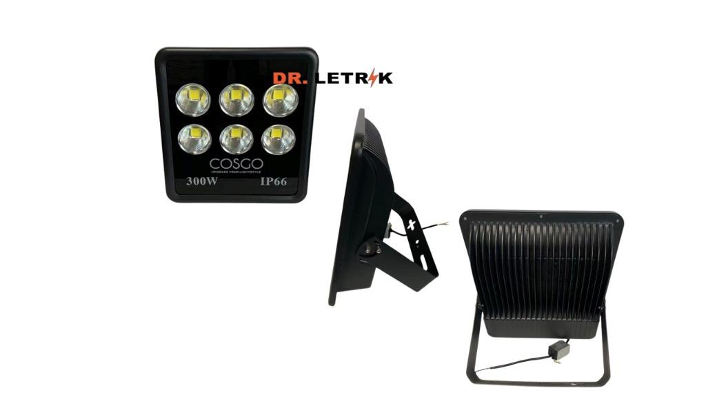 Cosgo LED Spotlight 300W IP66 Outdoor Floodlight, Furniture & Home ...