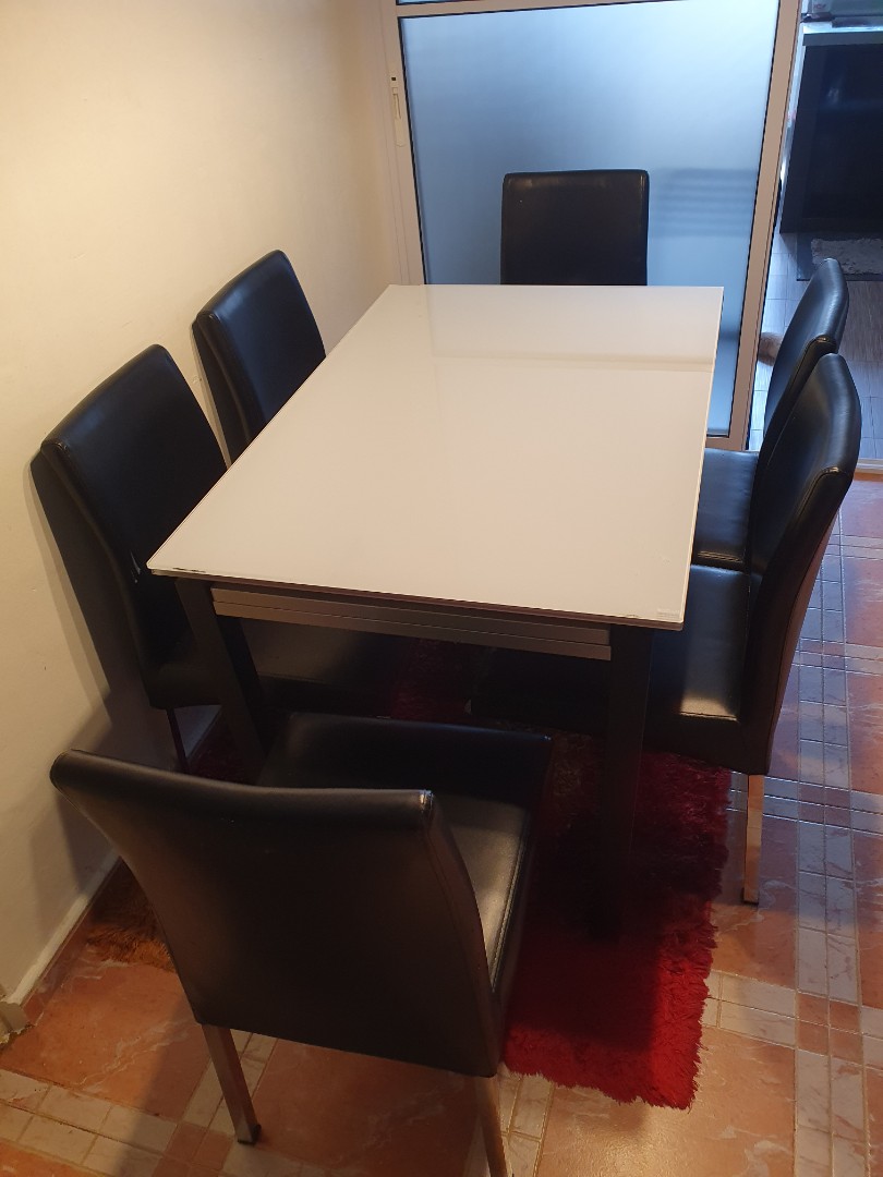 Dining Table with Chairs | Extendable, Furniture & Home Living ...