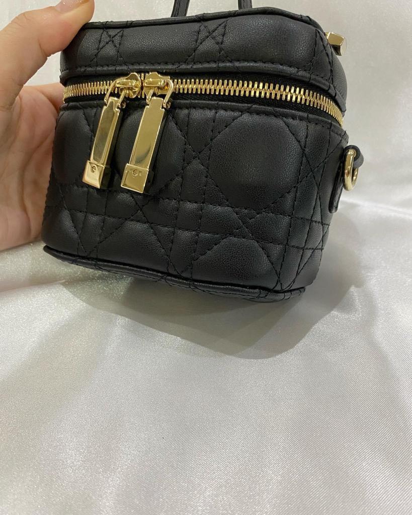 Dior micro vanity, Luxury, Bags & Wallets on Carousell