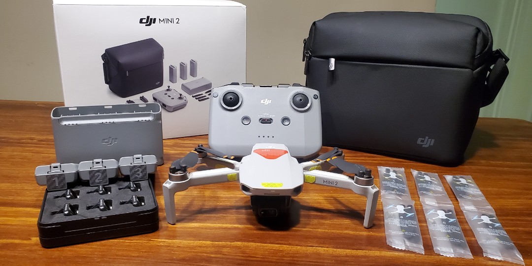 DJI Mini 2 Combo + Extras, 攝影器材, 航拍 - Carousell