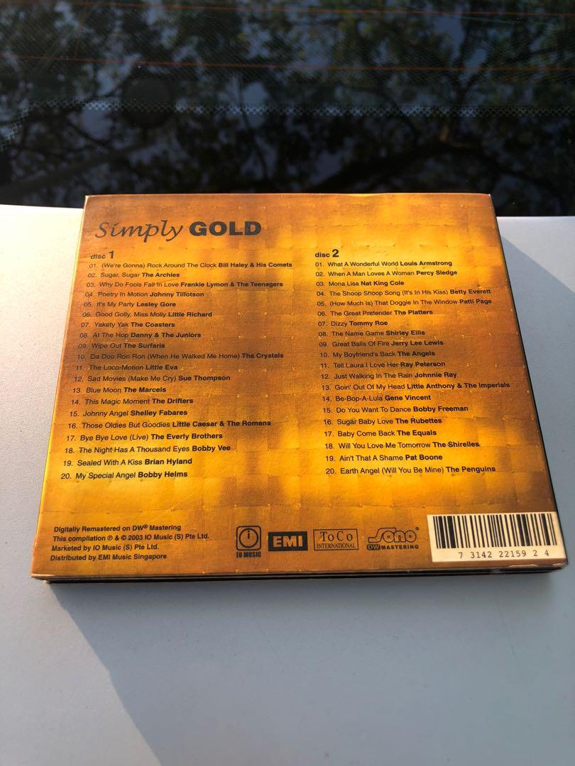 Double cds, the golden hits, solid gold cd, Hobbies & Toys, Music ...