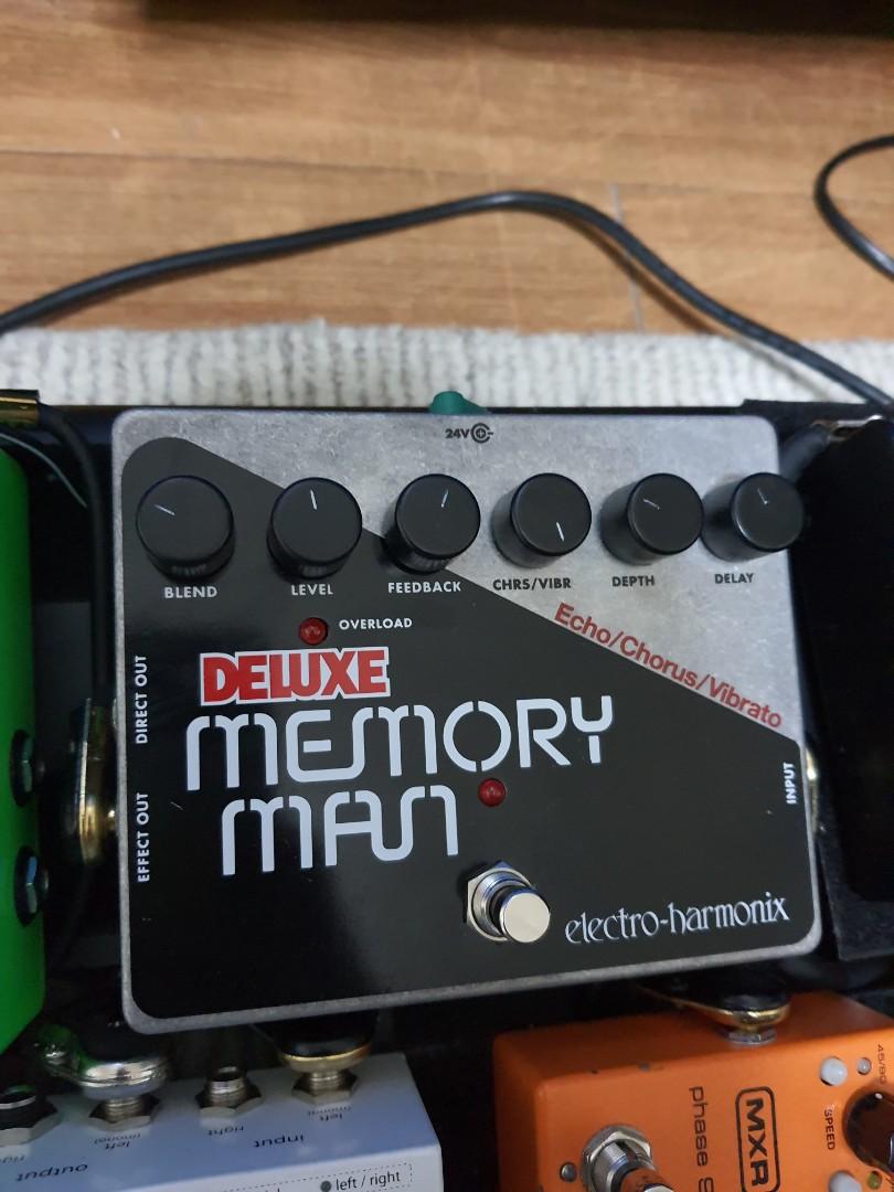 EHX Memory Man XO, Hobbies & Toys, Music & Media, Musical Instruments ...