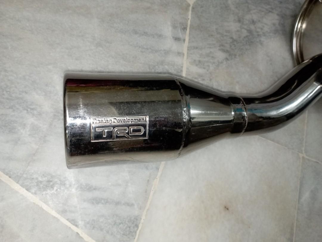 Ekzos muffler s-flow high response TRD Japan, Auto Accessories on Carousell