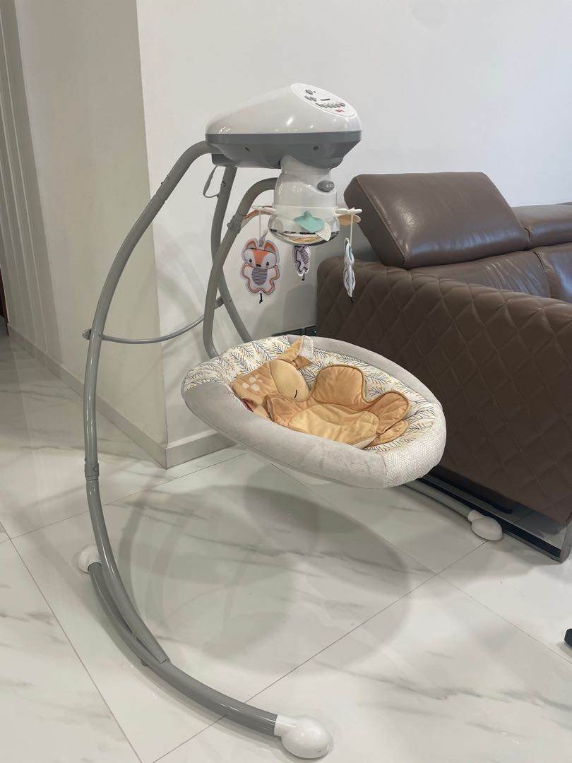 Fisher-Price Fawn Meadows - Baby Swing, Babies & Kids, Baby Nursery ...