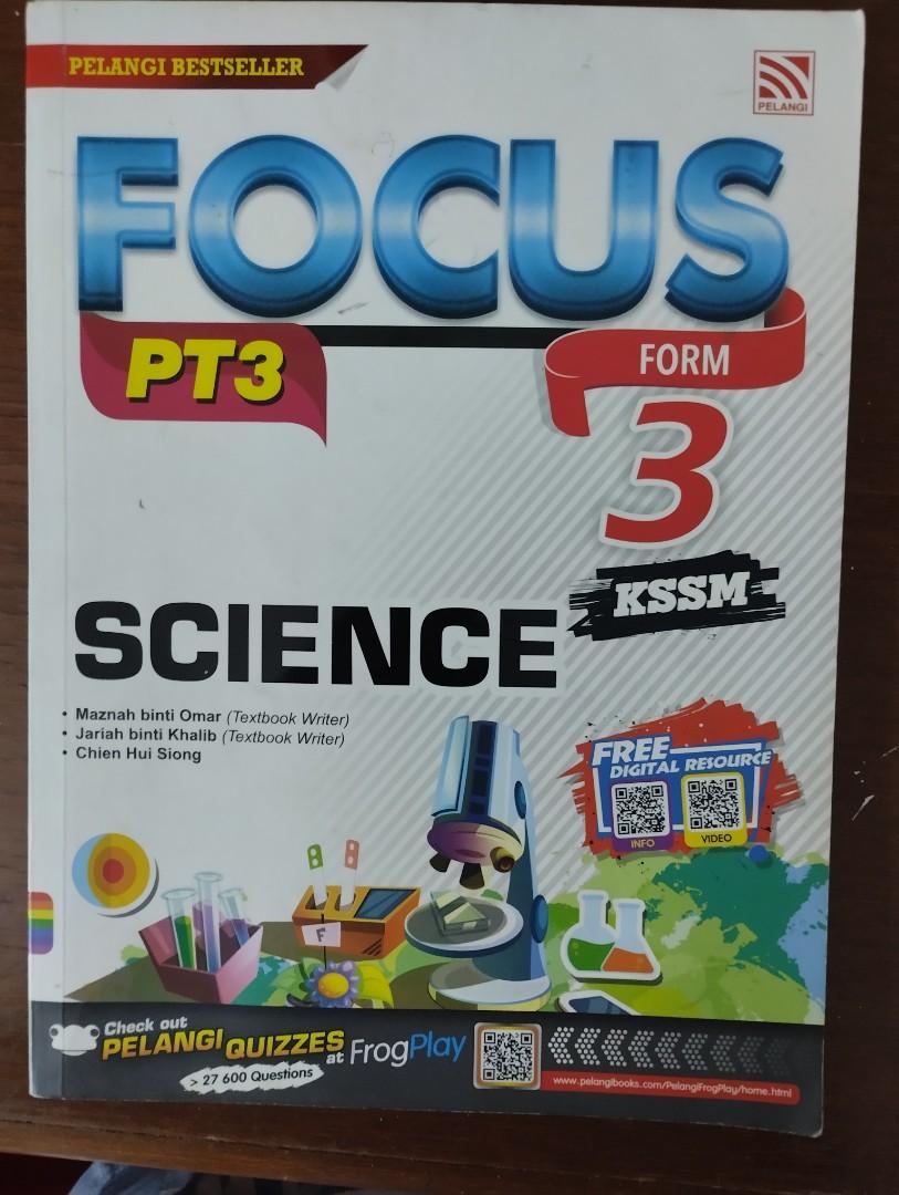 Focus PT3 Form 3 Science, Hobbies & Toys, Books & Magazines, Textbooks ...