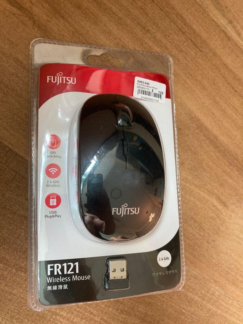 Fujitsu FR121 Wireless Mouse 無線滑鼠, 電腦＆科技, 電腦周邊及配件, 電腦滑鼠及相關產品 - Carousell