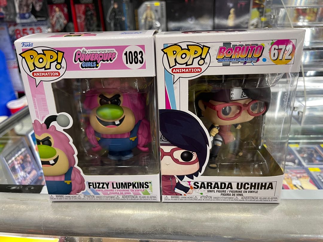 Funko Pop Fuzzy Lumpkin & Sarada Uchiha, Hobbies & Toys, Toys & Games ...