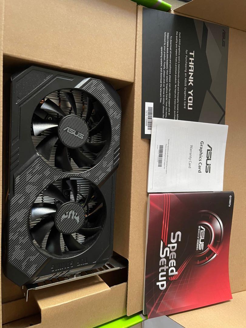 GeForce GTX 1660 Ti TUF Gaming OC 6GB EVO, Computers & Tech, Parts ...