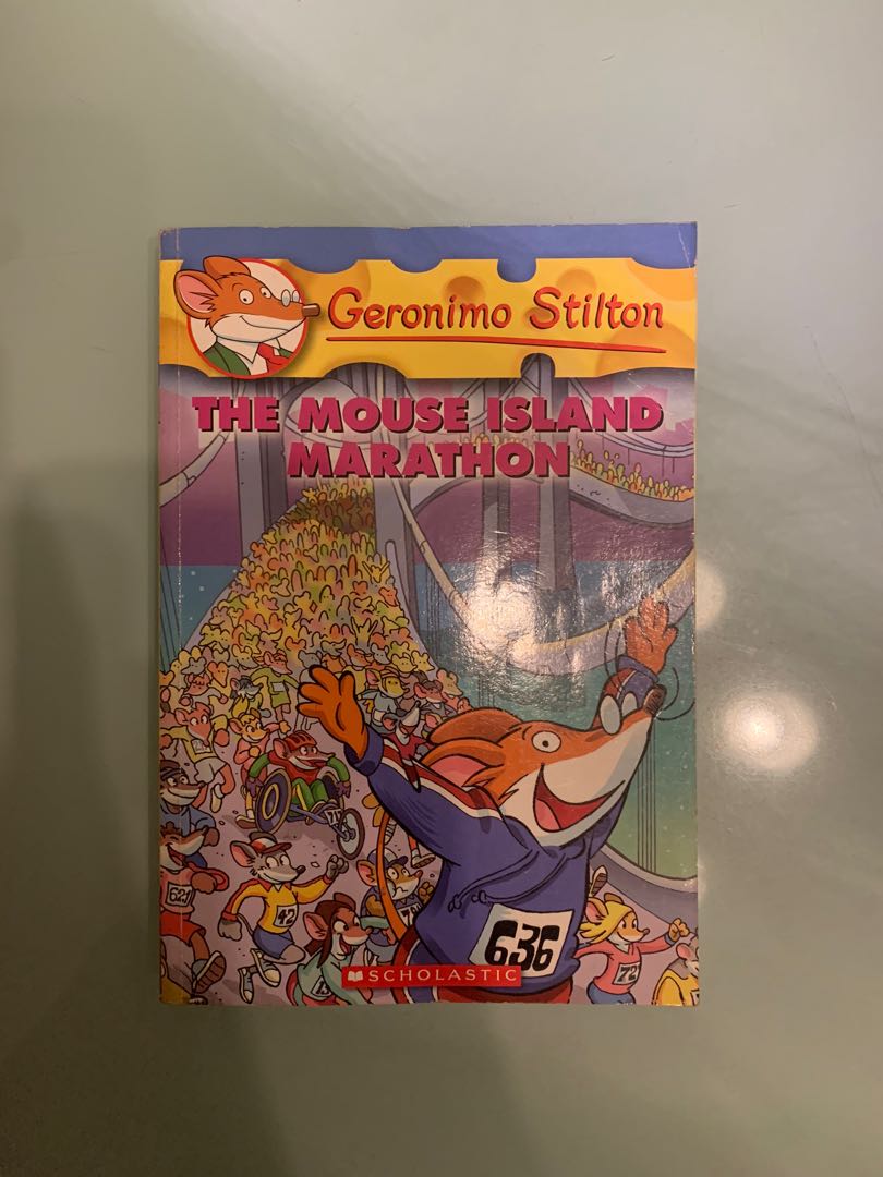 geronimo stilton: the mouse island marathon, Hobbies & Toys, Books ...