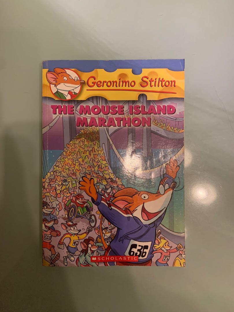 geronimo stilton: the mouse island marathon, Hobbies & Toys, Books ...