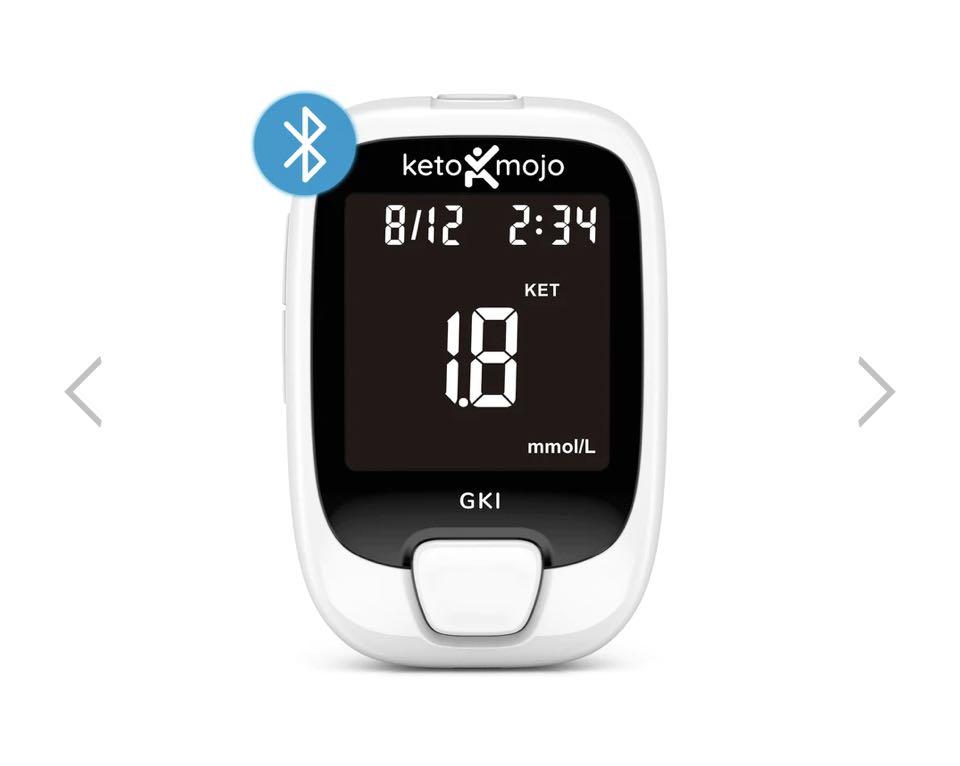 GKI-Bluetooth Blood Glucose & Ketone Meter - BASIC STARTER KIT (mmol ...