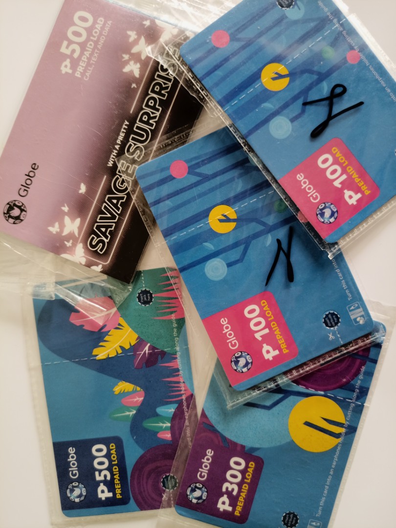 Globe Prepaid Load/Call Cards, Video Gaming, Gaming Accessories, Game ...