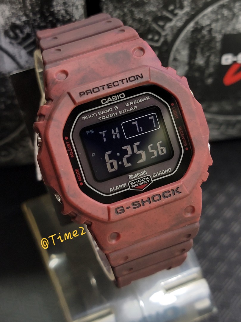 Gshock 藍芽電波 GW-B5600SL-4 GWB5600SL-4 GWB5600SL GWB5600 bluetooth 太陽能 ...