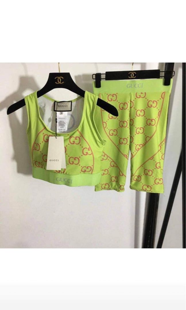 Gucci Workout Set, Women's Fashion, Dresses & Sets, Sets or Coordinates ...