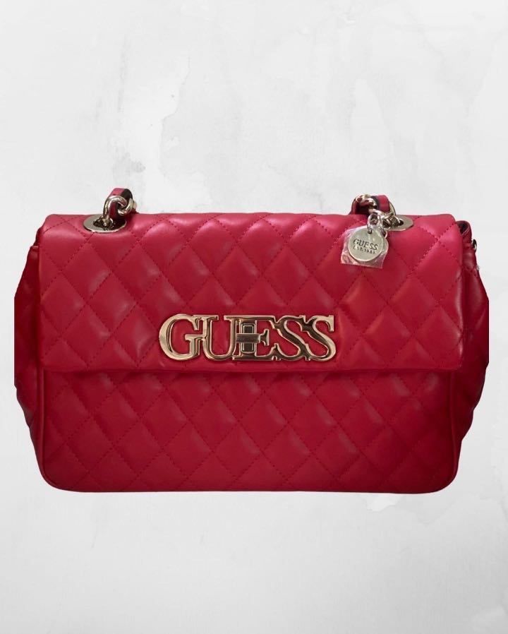 Guess Red bag, Women's Fashion, Bags & Wallets, Shoulder Bags on Carousell