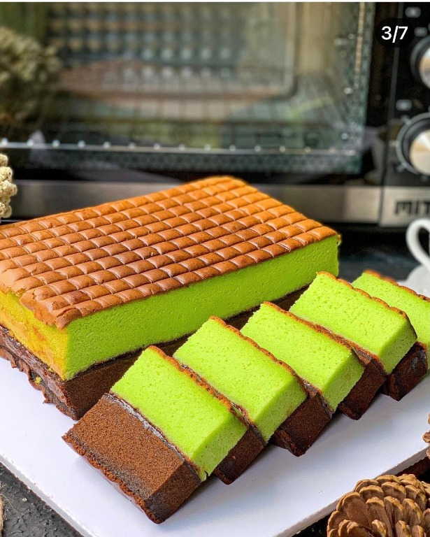 Hari Raya Cake / Pandan Cake / Pandan Kaya Cake Premium Large 9 Inch ...