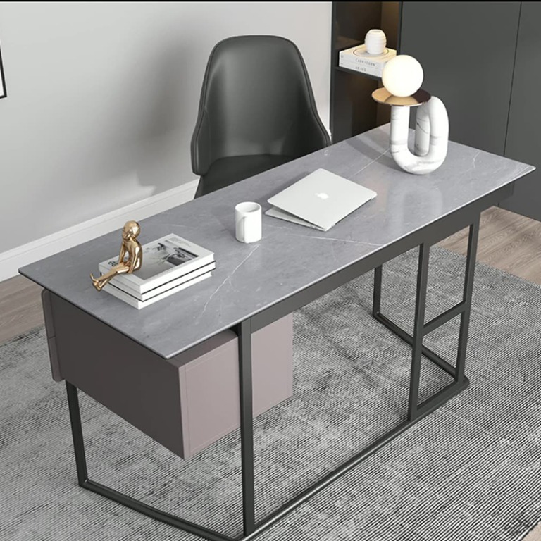 High density& sintered stone Computer Table Office Desk, Furniture ...