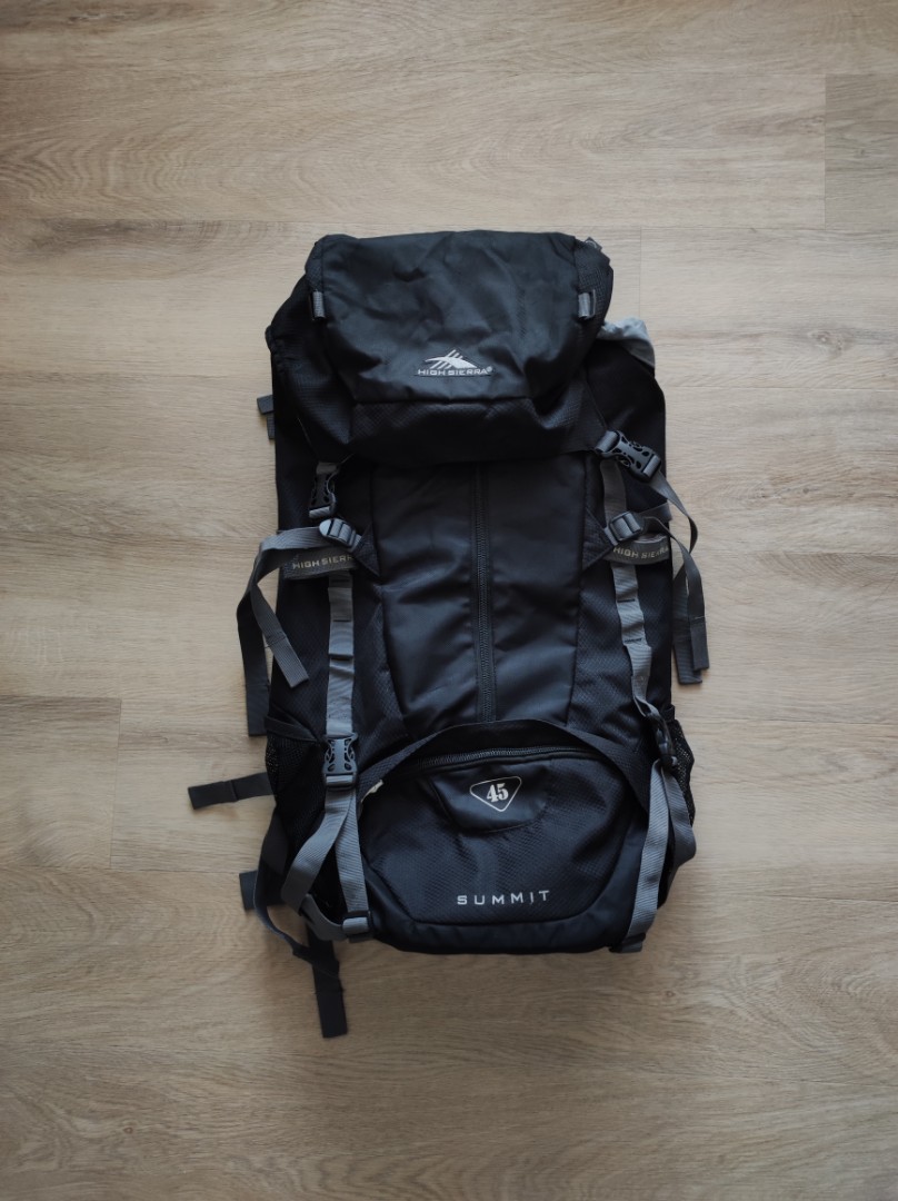 High Sierra Summit 45L frame backpack, Men's Fashion, Bags, Backpacks ...