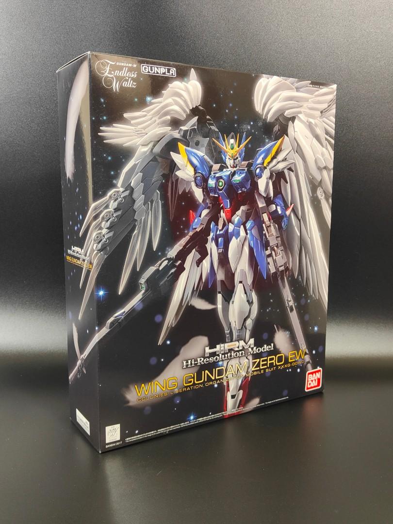 HIRM Hi-Resolution Model 1/100 Wing Gundam Zero EW from Gundam Wing ...