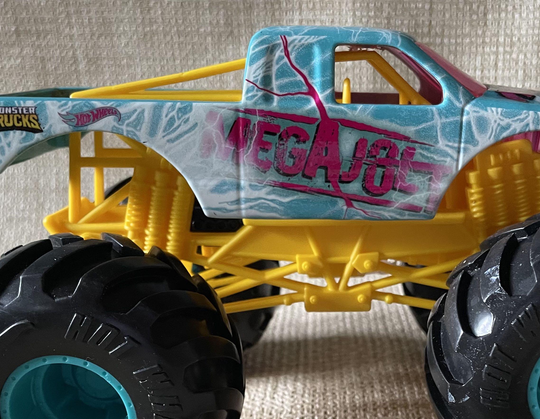 Hot Wheels Mega Jolt Big Monster Jam Truck, Hobbies & Toys, Toys ...