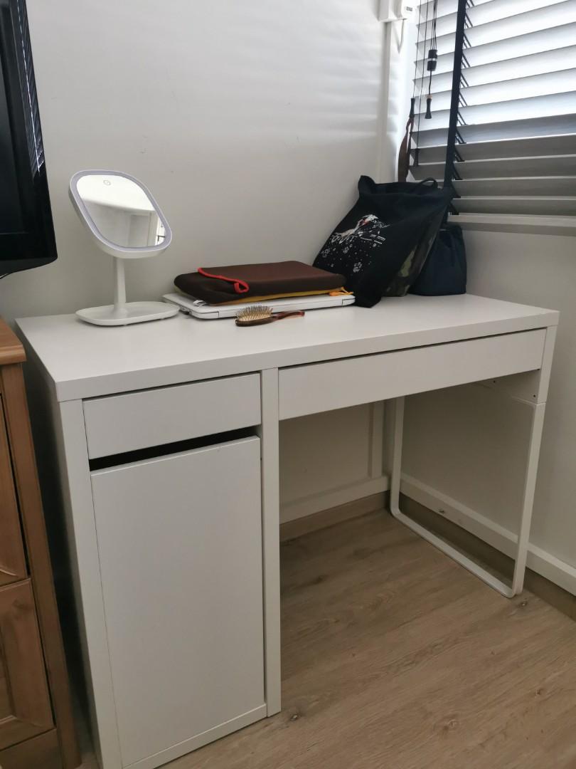 IKEA Micke Table, Furniture & Home Living, Furniture, Tables & Sets on ...