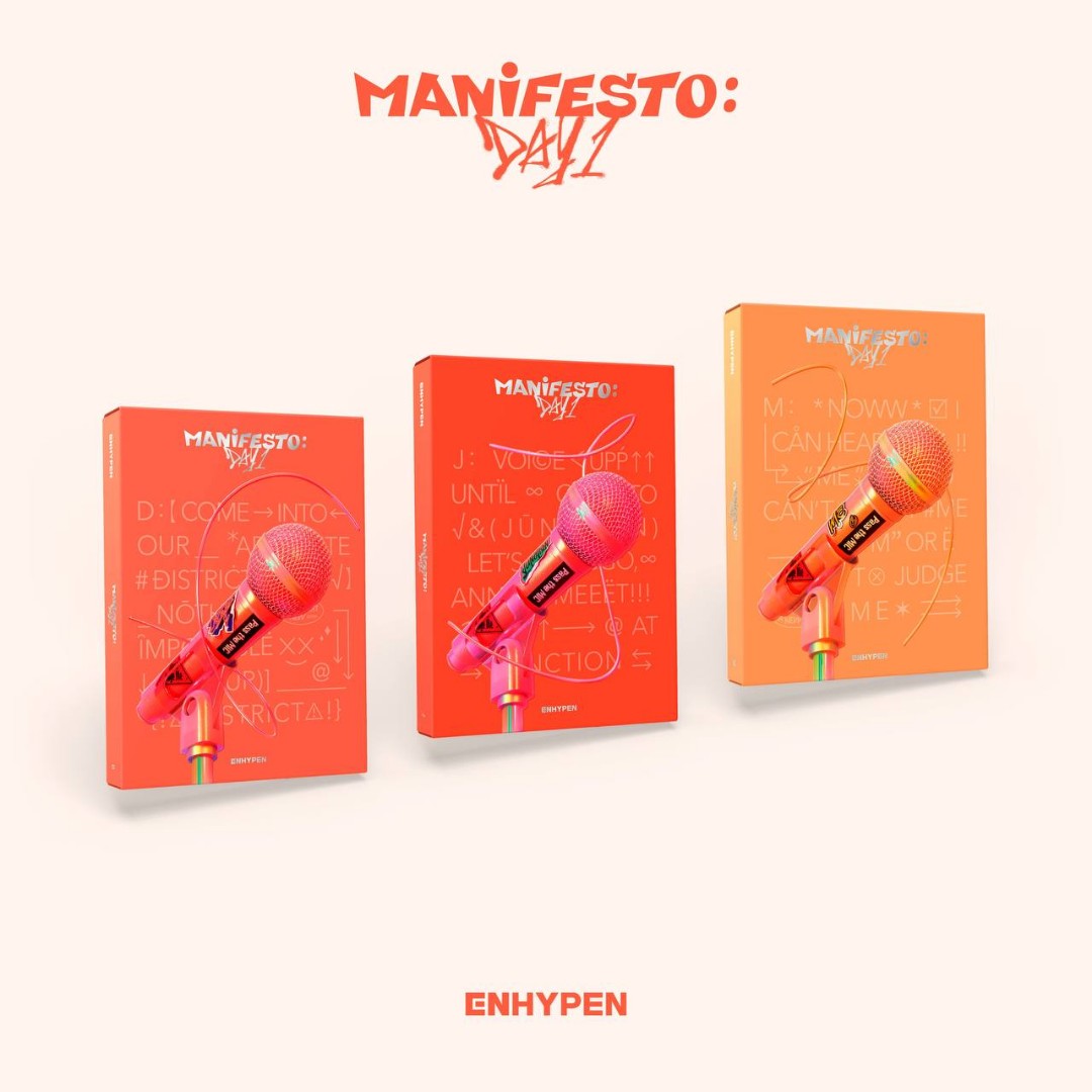 [INCOMING] enhypen manifesto : day one mdo albums SEALED IT, Hobbies ...