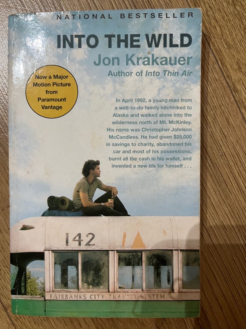 Into The Wild by Jon Krakauer, Hobbies & Toys, Books & Magazines ...