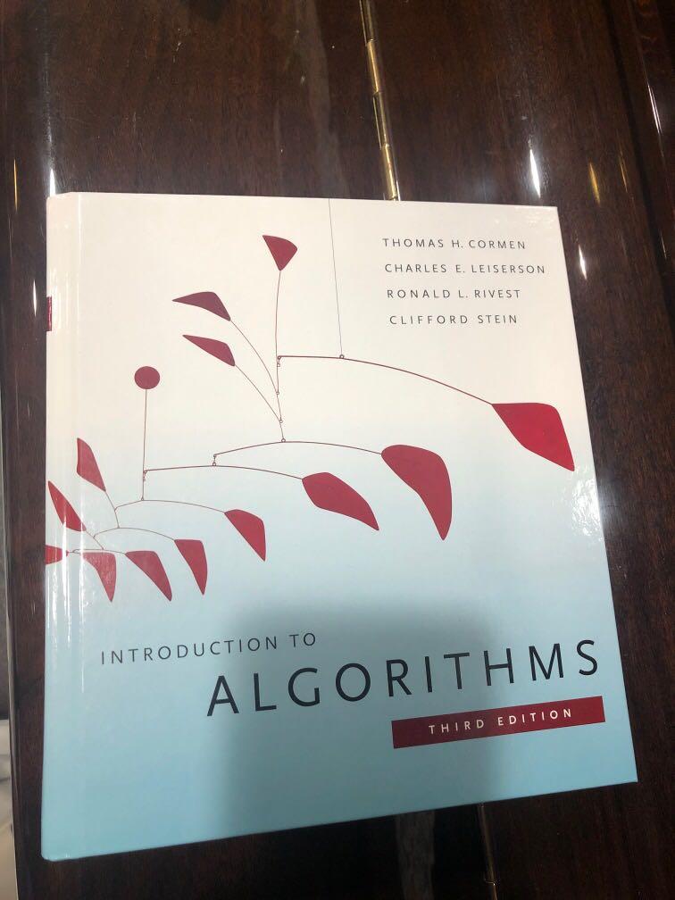 Introduction To Algorithm Third Edition 演算法原文書 書籍、休閒與玩具 書本及雜誌 童書、著色互動書在旋轉拍賣