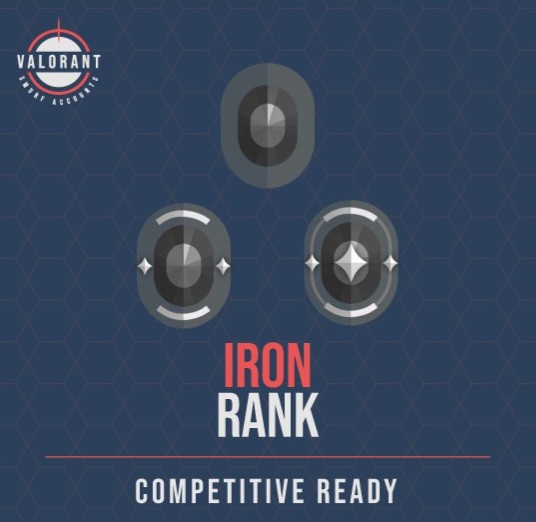 Iron valorant account, Video Gaming, Video Games, Others on Carousell